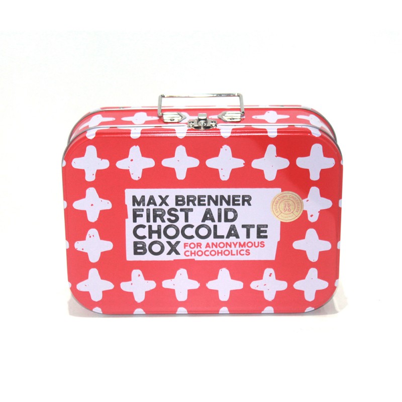 Customized rectangular metal lunch box with handle