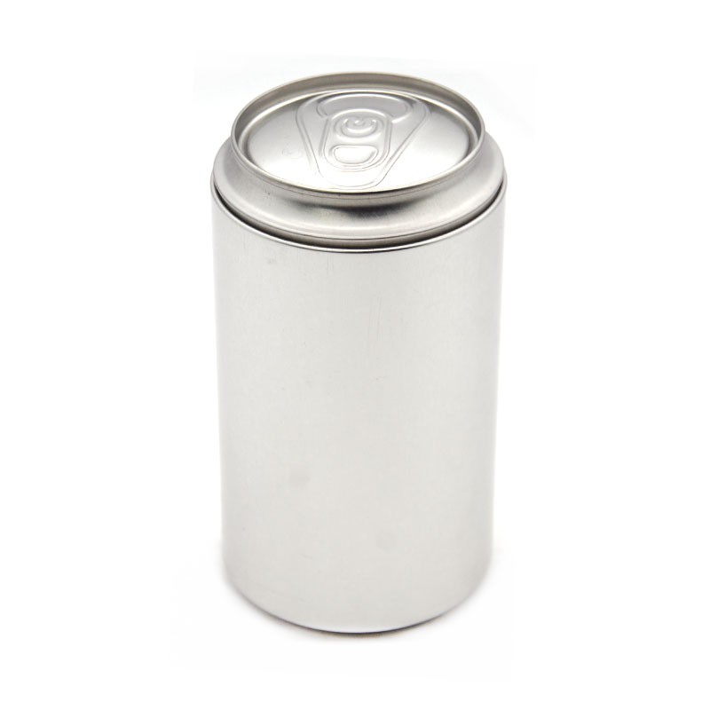 Beer shaped tin can personalized printing for gift packaging