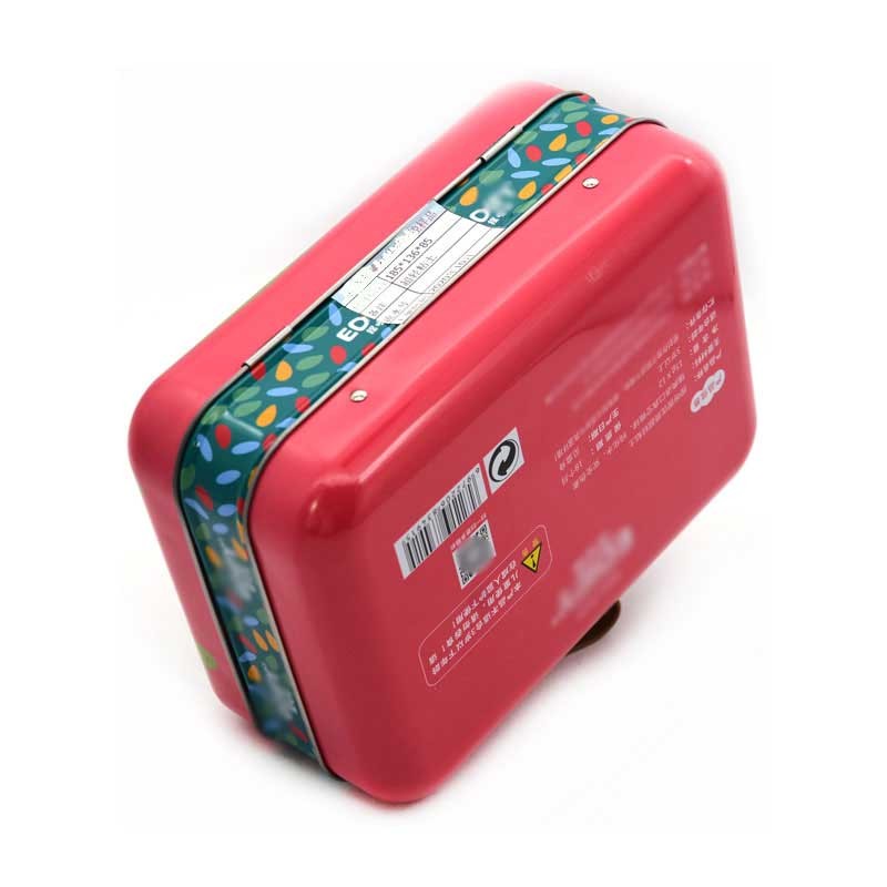 Wholesale custom cute metal lunch box with handle and lock