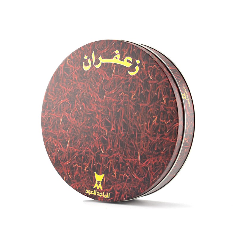 Big Size 25g 50g Saffron Tin Can Custom Design Saffron Storage ...