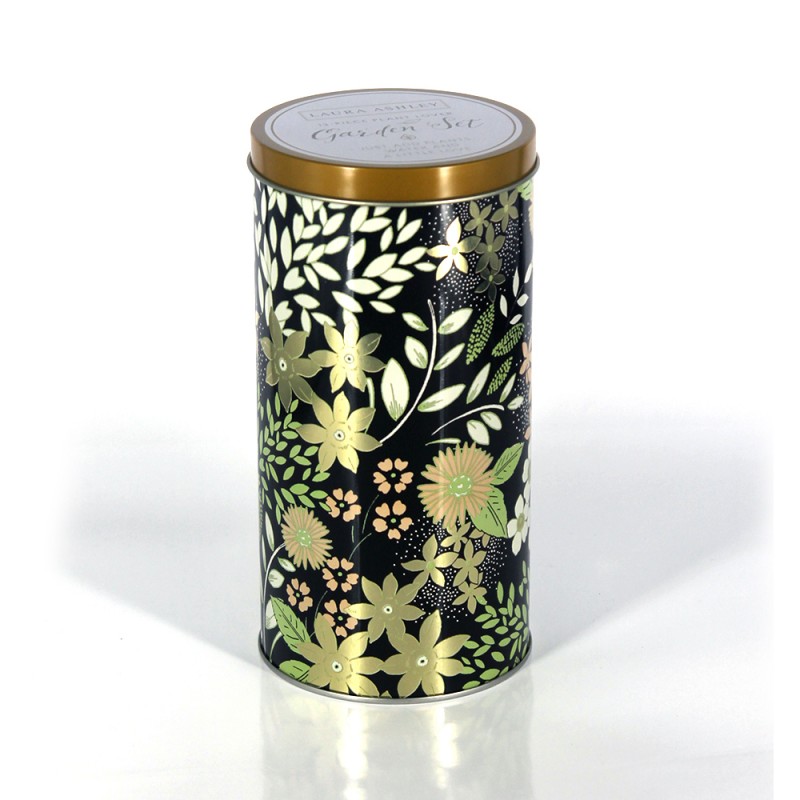 50g 100g Coffee Storage Tin Can Food Packaging Round Shape Metal Te...