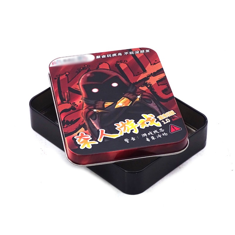 Wholesale Tin Boxes for Poker/Bridge/US Game Size Cards
