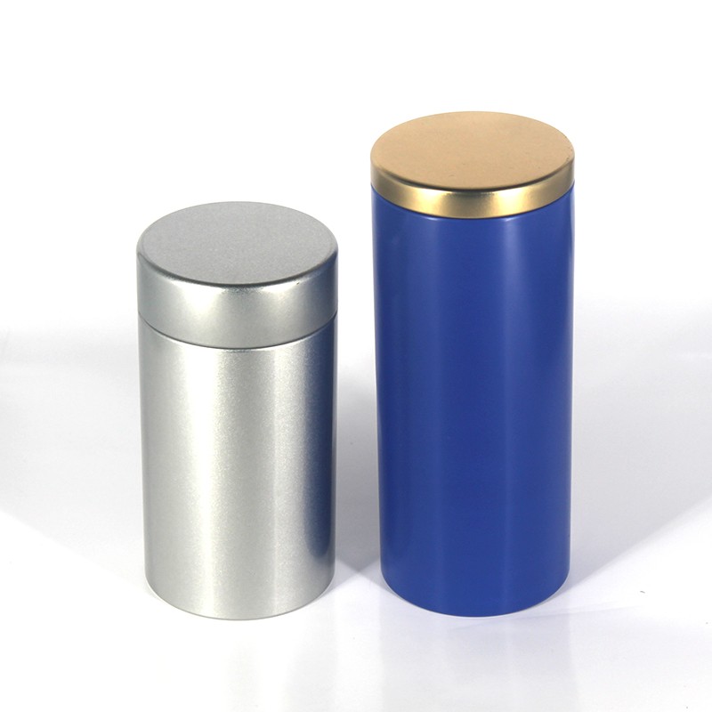 Bespoke Coffee Tin Box Small Deep Round Coffee Tin Can