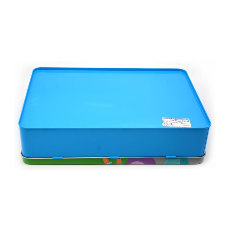 Wholesale Zoo Kids Lunch Tin Box with Handle Toy Storage Container