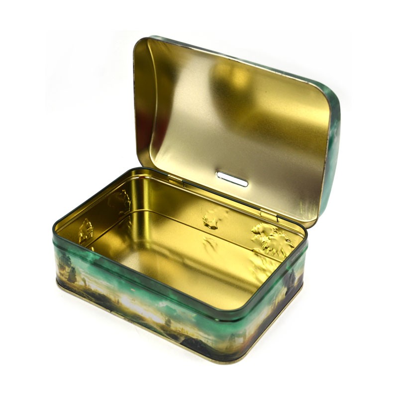 Pirates of the Caribbean Tin Box with Hinged Lid