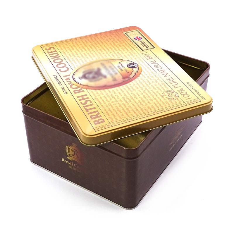 British Royal Butter Cookies Tin Box