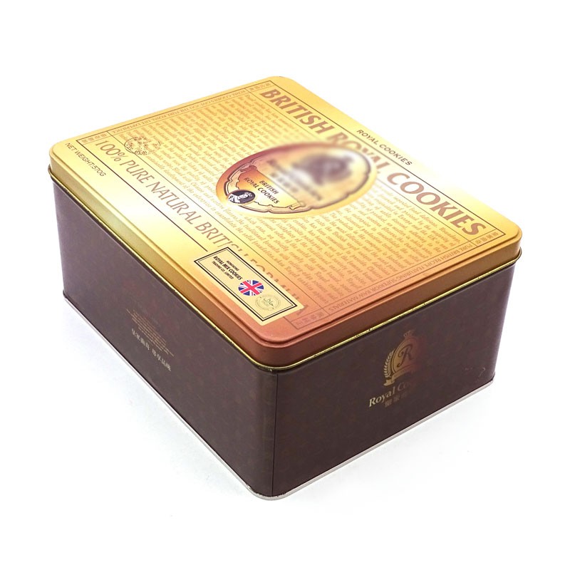 British Royal Butter Cookies Tin Box