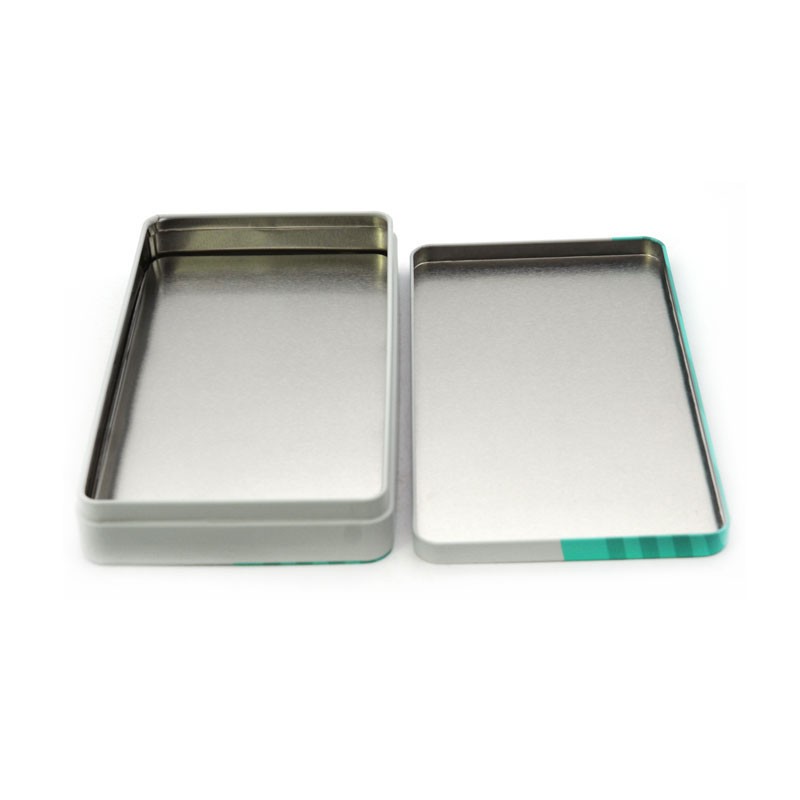 Cosmetic metal storage box