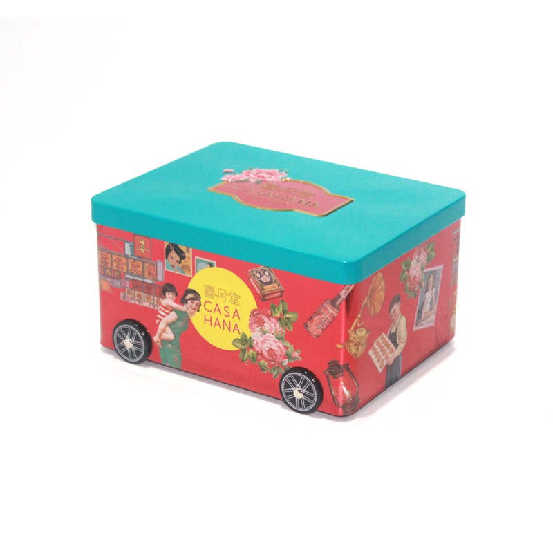 Wholesale Irregular Car Shaped Tin Box Chocolate Candy Tin Can